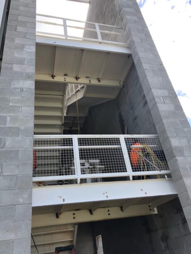 Railing Infill Panels - Custom Wire Mesh Infill | Apex Iron Works